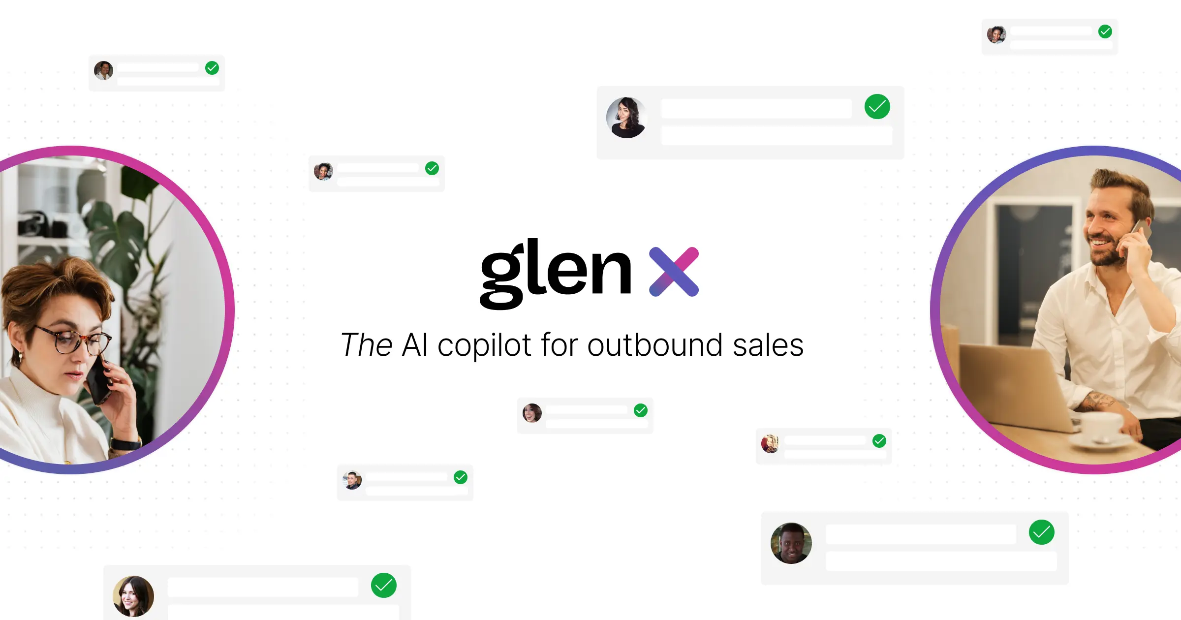 GlenX | The AI copilot for outbound sales